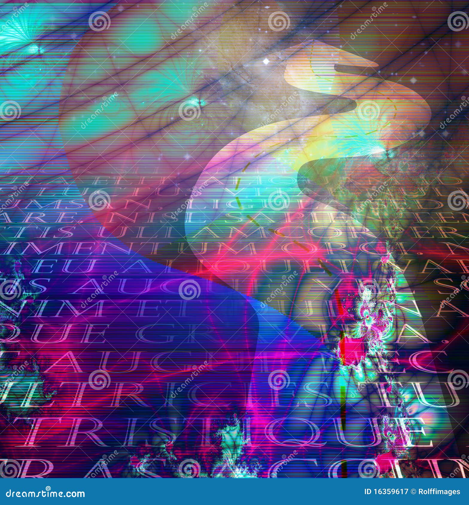 Psychedelic Abstract stock illustration. Illustration of arrow - 16359617