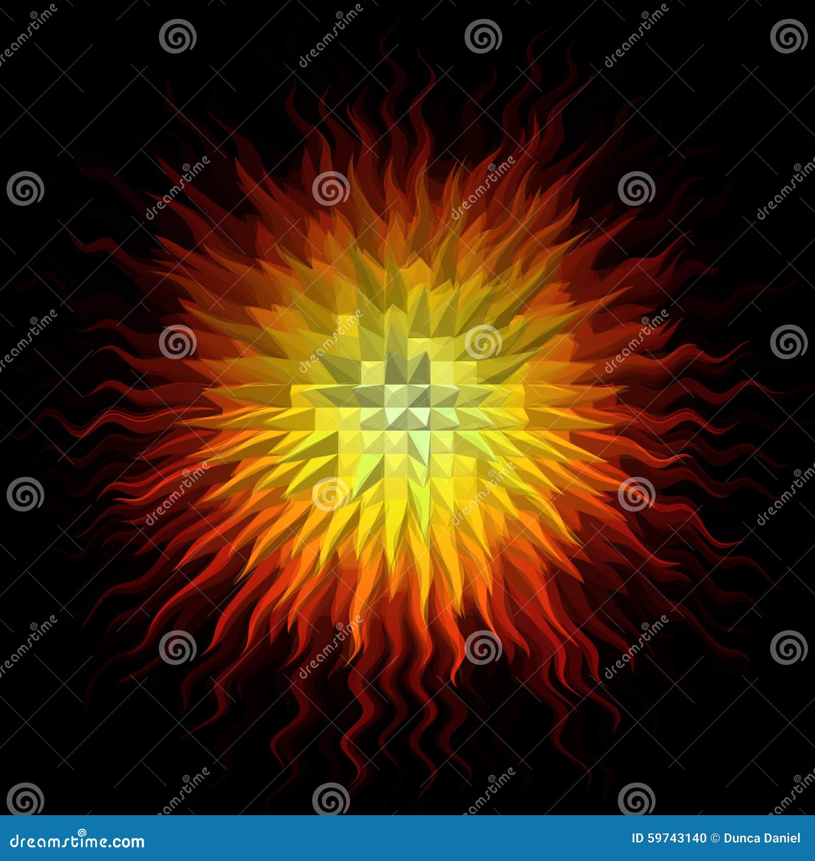Psychedelic Abstract Ink Abstract Sketch With Eye. Surreal Weird Line ...