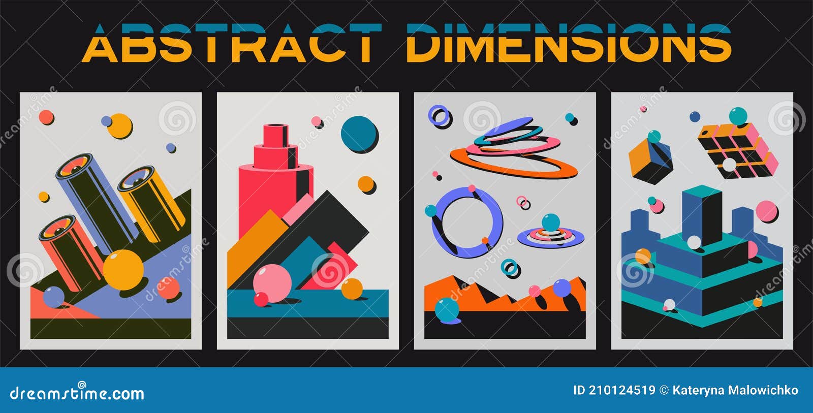 Abstract Dimensions Stock Photography | CartoonDealer.com #106454966