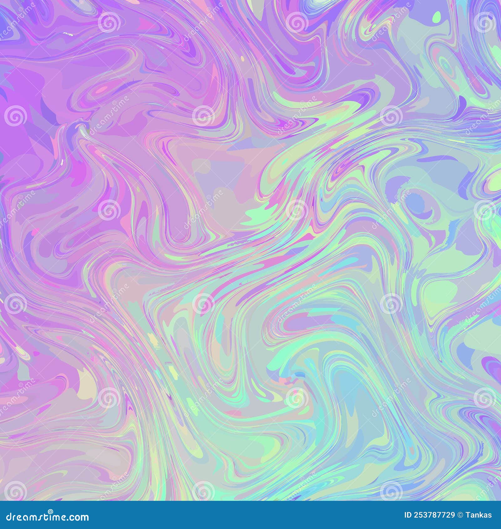 Psychedelic Abstract Pattern. Bright Digital Marbling Style Stock ...