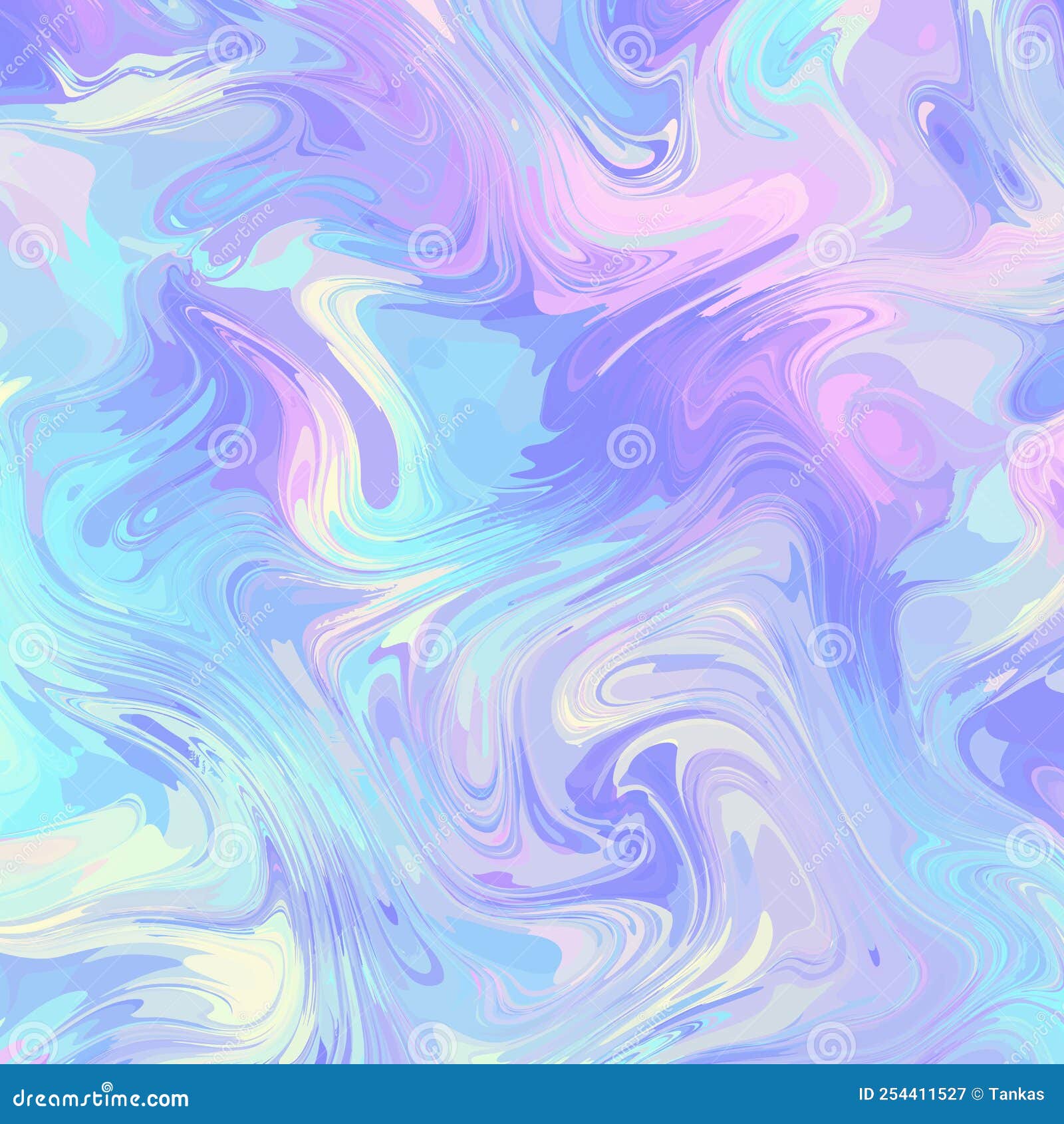 Psychedelic Abstract Pattern. Bright Digital Marbling Style Stock ...