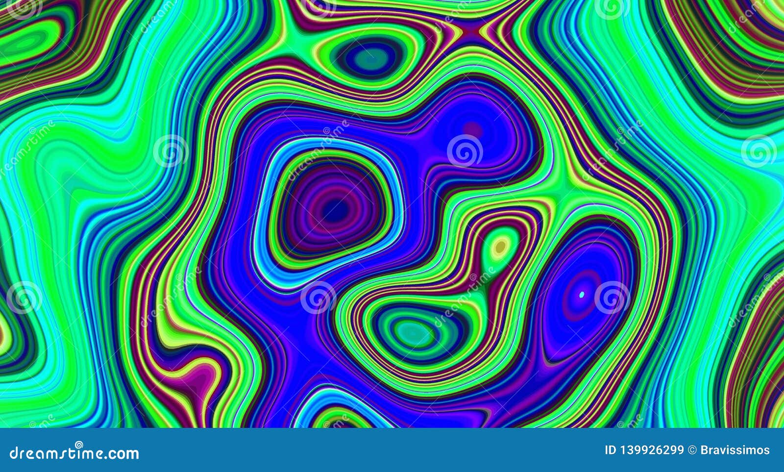 Psychedelic Abstract Pattern and Hypnotic Background for Trend Art ...