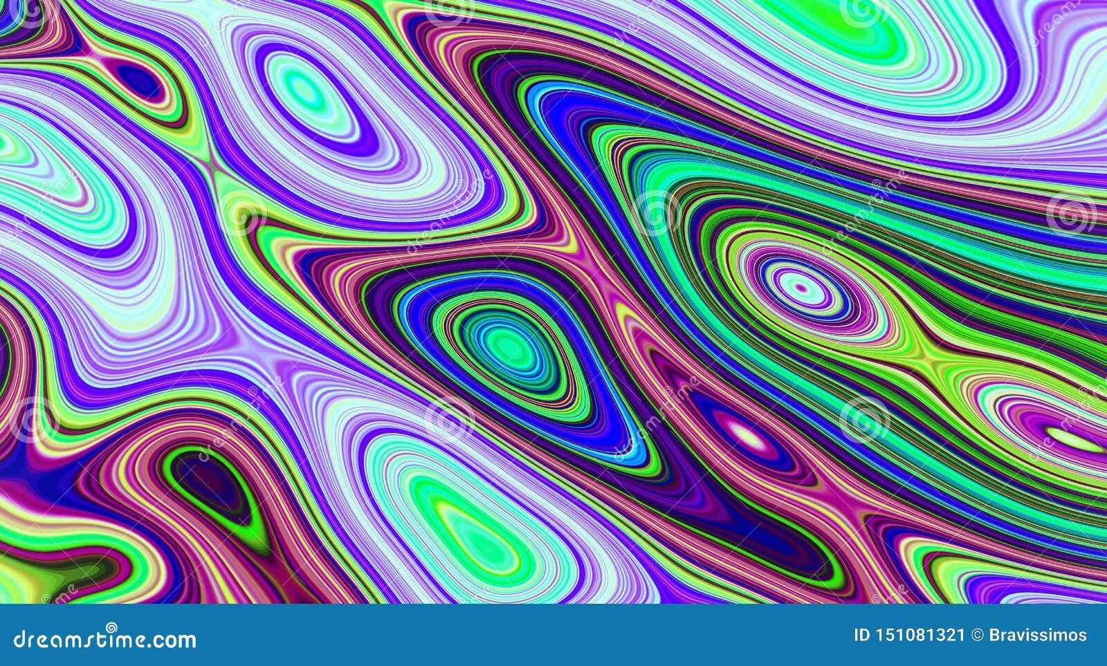 Psychedelic Abstract Pattern and Hypnotic Background for Trend Art ...