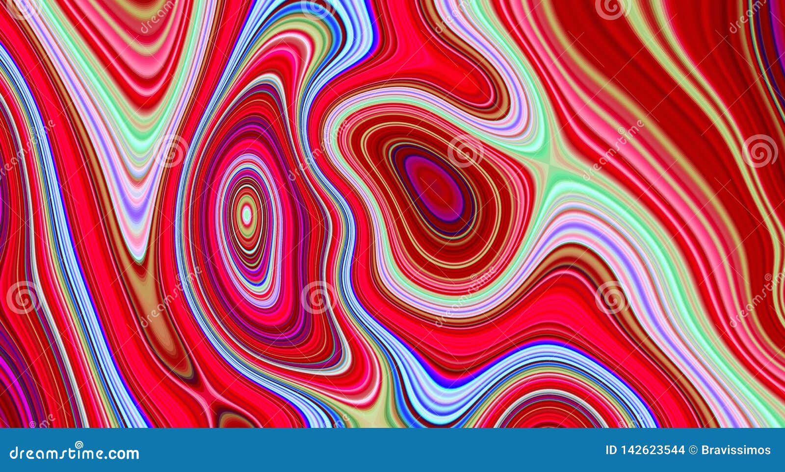 Psychedelic Abstract Pattern and Hypnotic Background for Trend Art ...