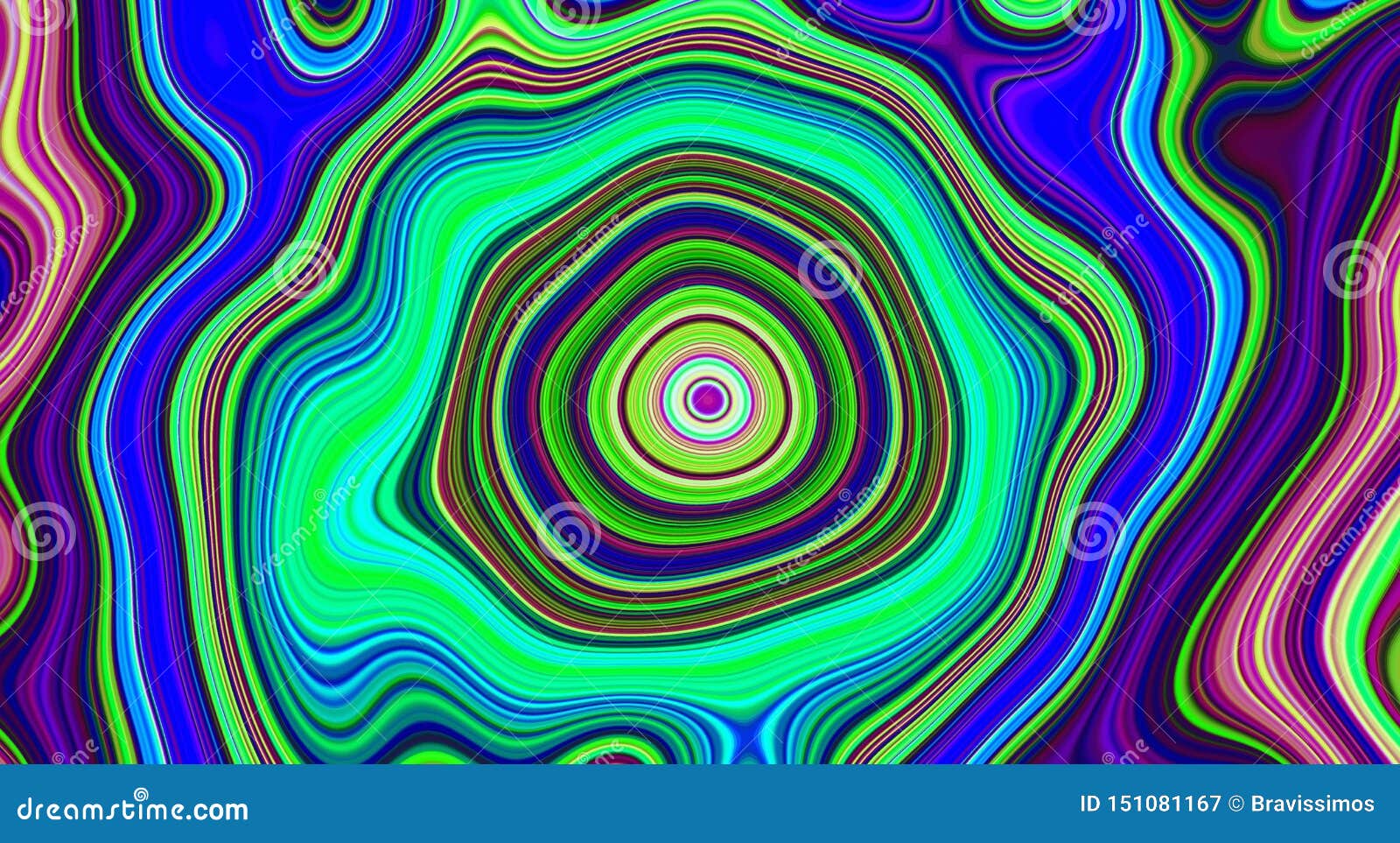 Psychedelic Abstract Pattern and Hypnotic Background for Trend Art ...