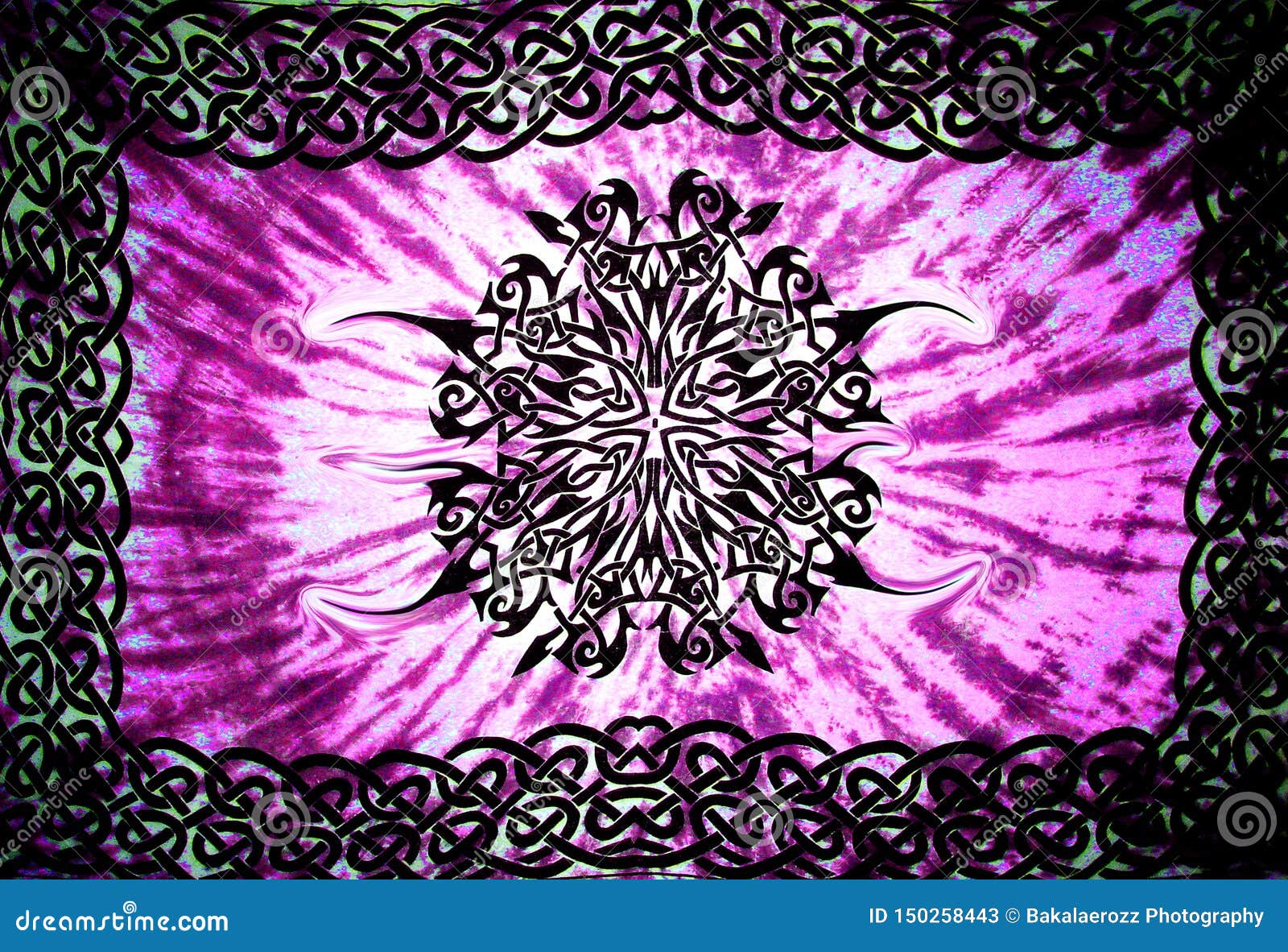 Psychedelic Abstract in Purple and Black Design Background Wallpapers ...