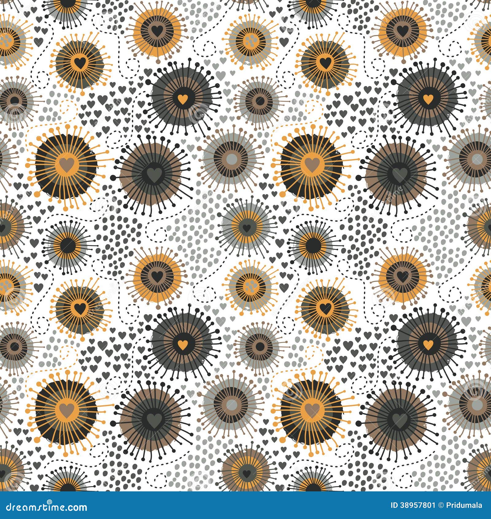 Psychedelic Abstract Seamless Texture Stock Vector - Illustration of ...