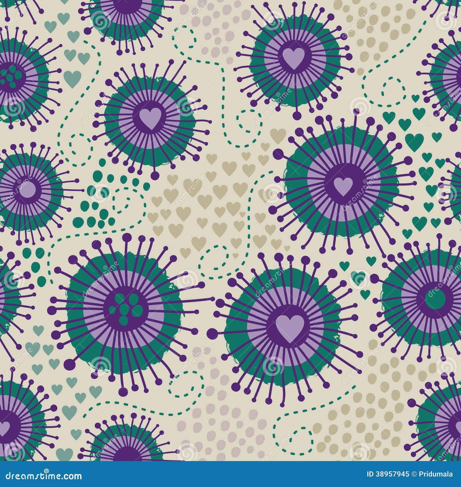 Psychedelic Abstract Seamless Texture Stock Vector - Illustration of ...