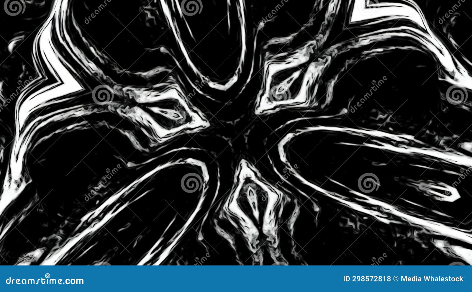 Psychedelic Animation with Moving Plasma Pattern. Design. Mirror Plasma ...