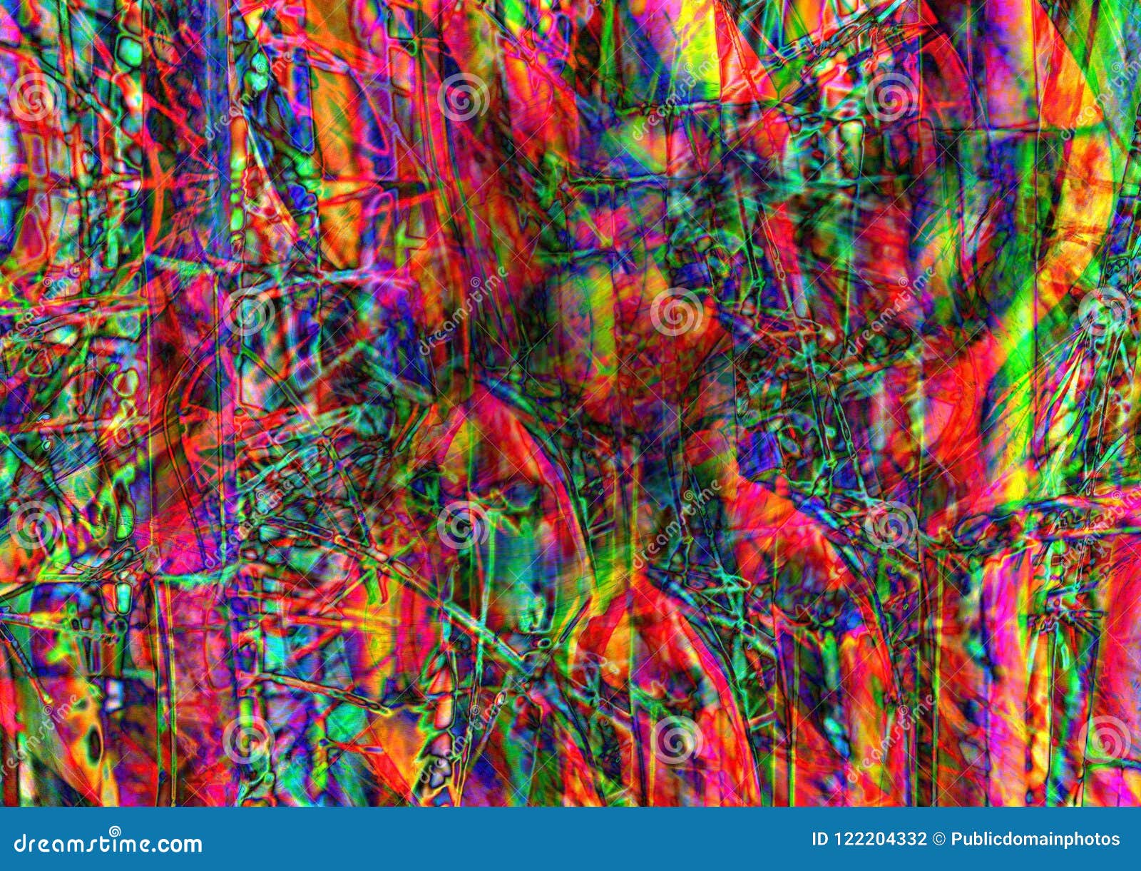 Psychedelic Art, Art, Tree, Modern Art Picture. Image: 122204332