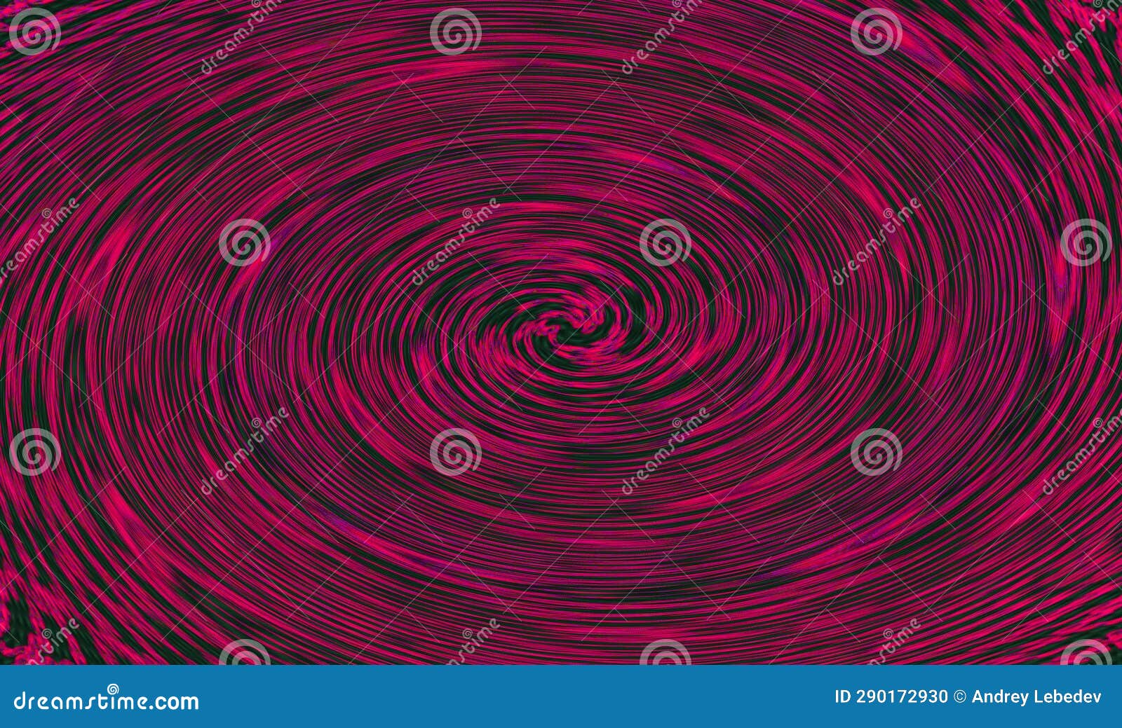 Psychedelic Art Twisting Spiral Funnel Magenta Stock Photo - Image of ...