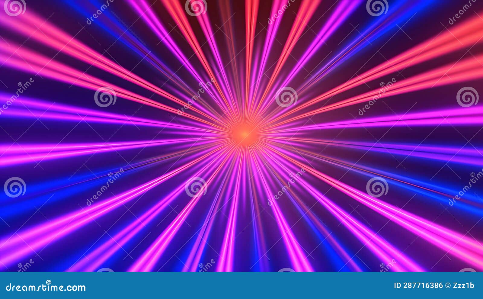 Psychedelic Background with Clean Smooth Neon Colored Shapes, Neural ...