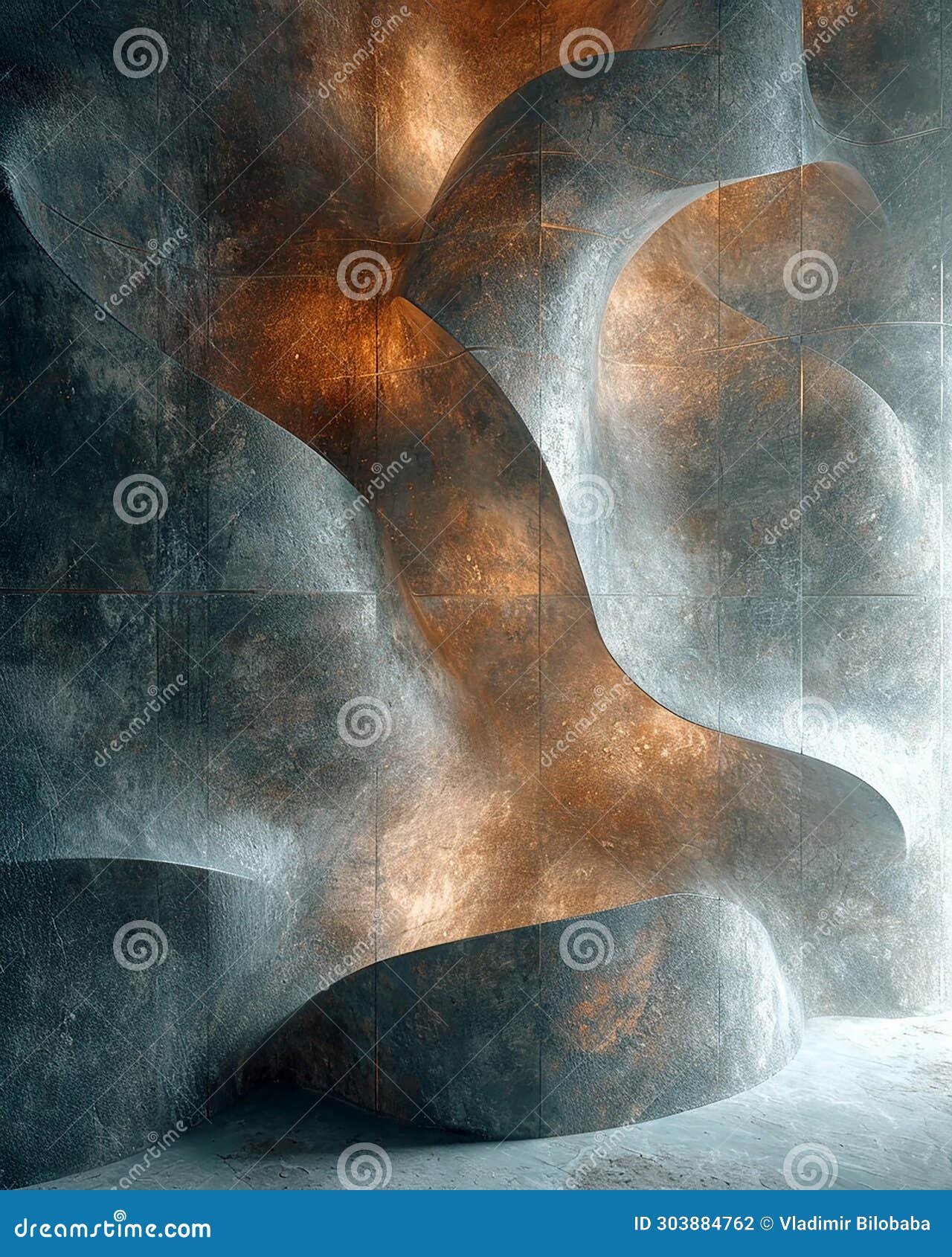 Psychedelic Background with a Textured Wall Stock Photo - Image of ...