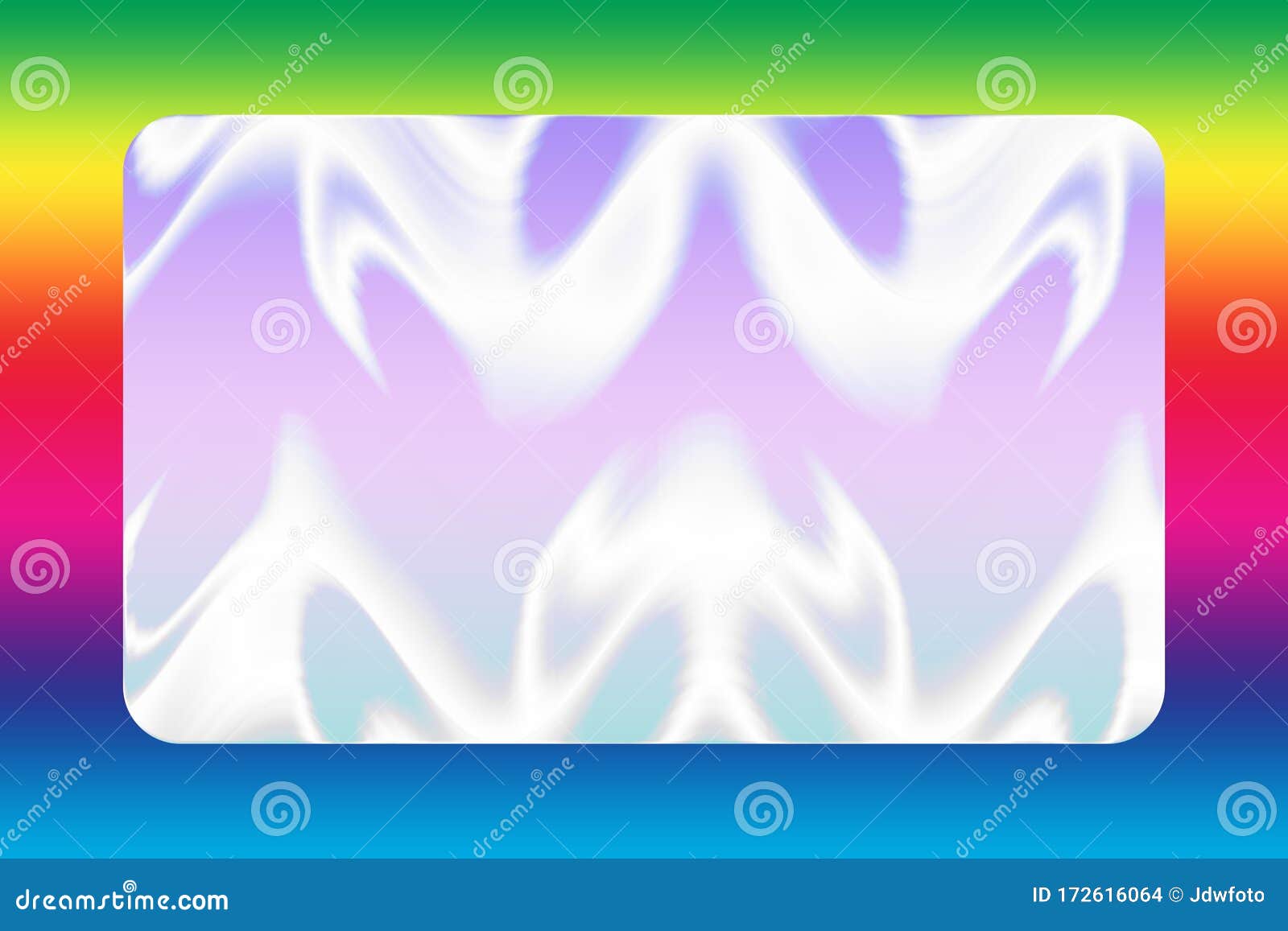 Psychedelic Border Vector Illustration | CartoonDealer.com #6660729