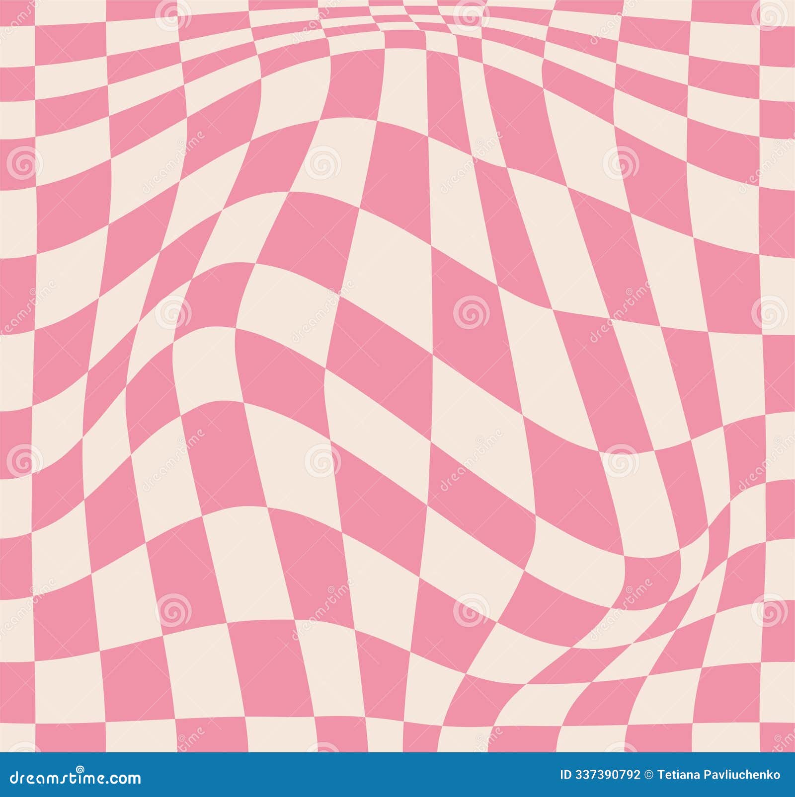 Psychedelic Checkerboard Poster Stock Illustration - Illustration of ...