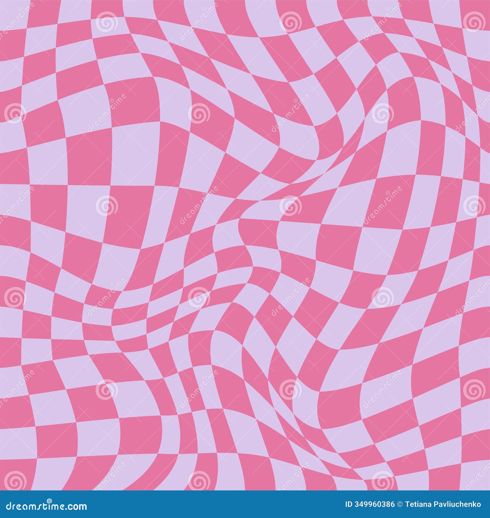 Psychedelic Checkerboard Poster Cartoon Vector | CartoonDealer.com ...