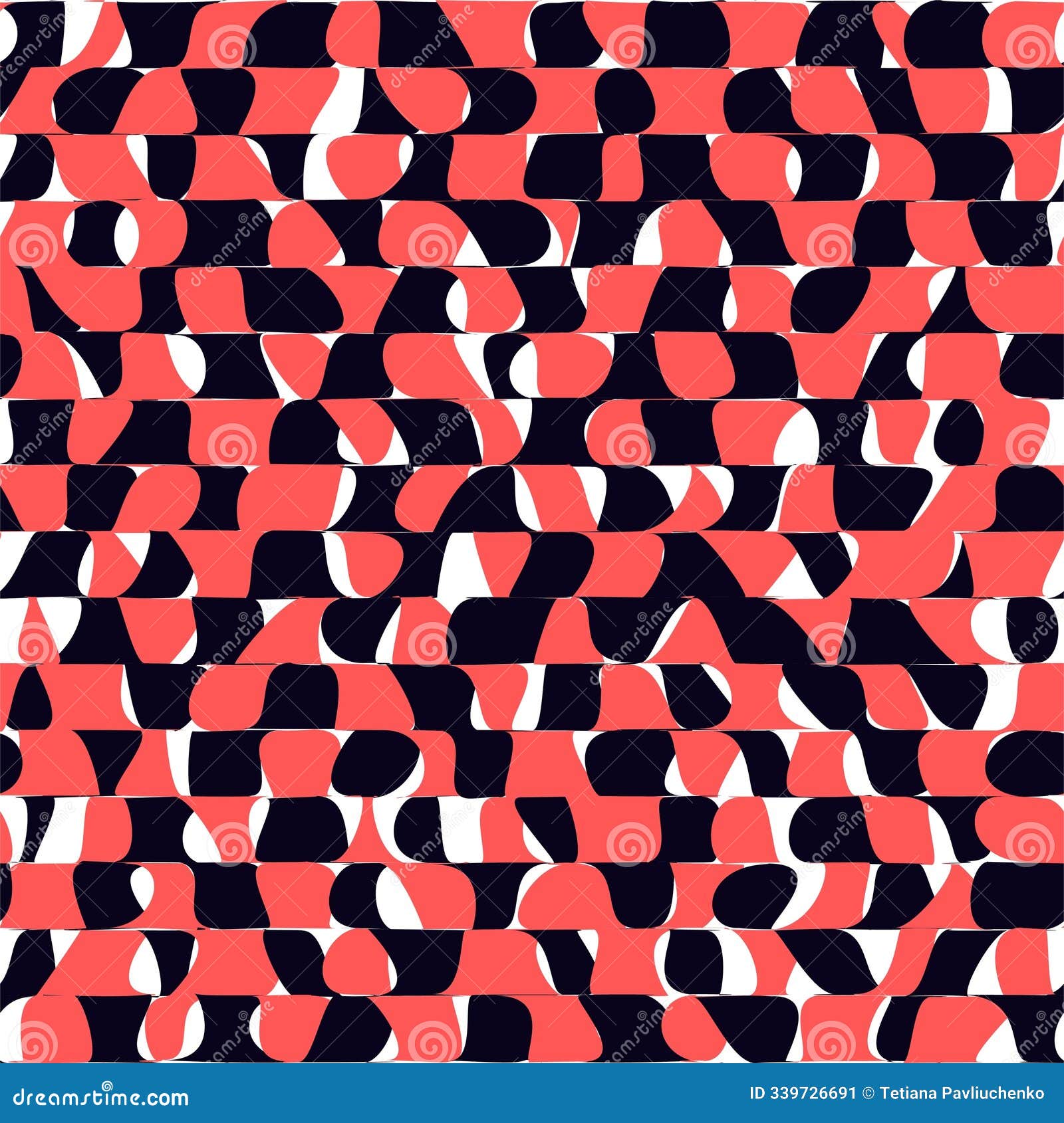 Psychedelic Checkerboard Poster Stock Illustration - Illustration of ...