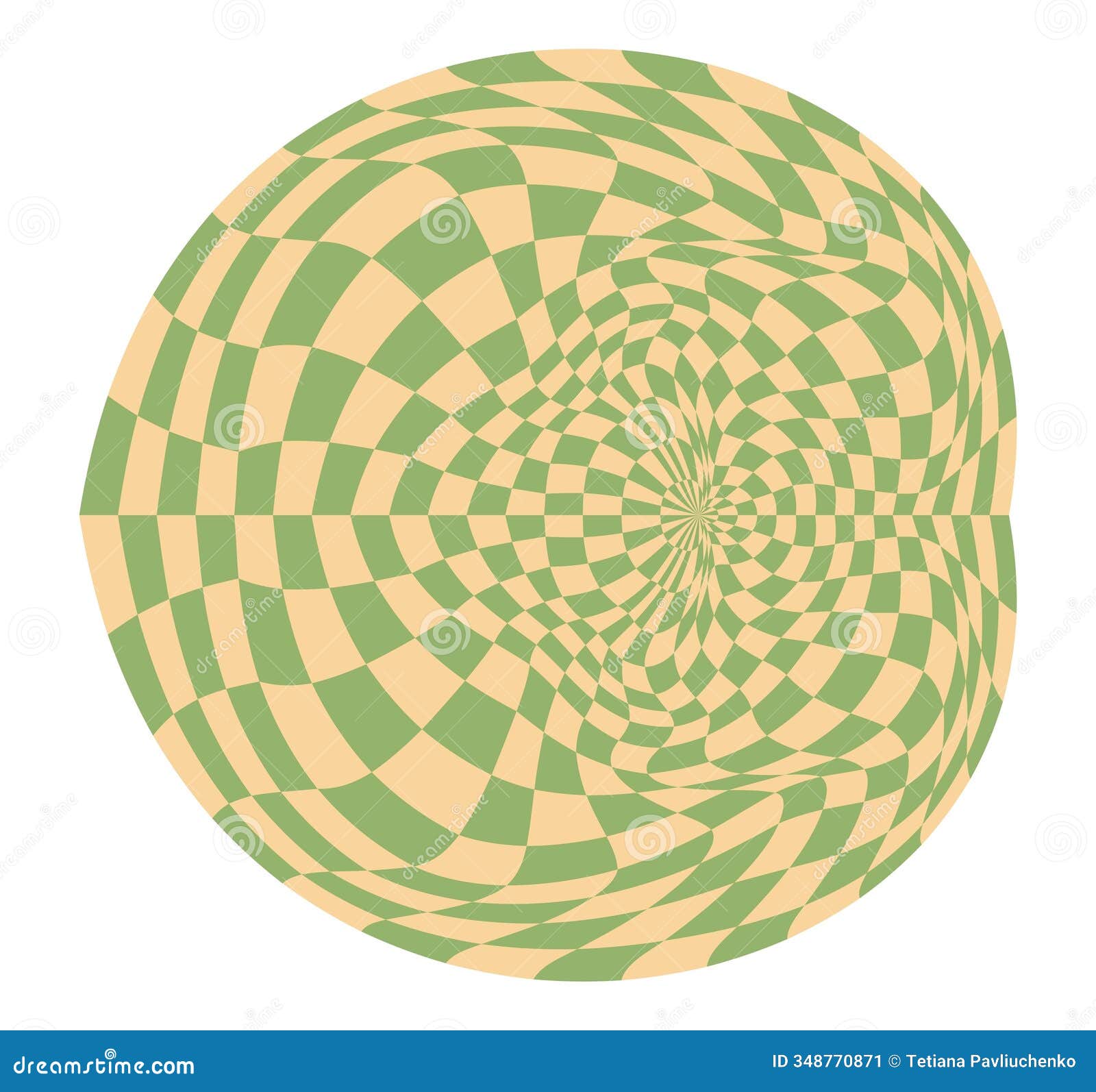 Psychedelic Checkerboard Poster Cartoon Vector | CartoonDealer.com ...