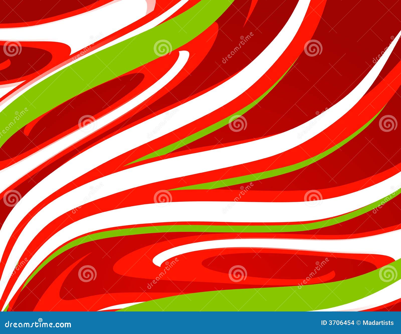 Psychedelic Christmas Background Stock Illustration - Illustration of ...