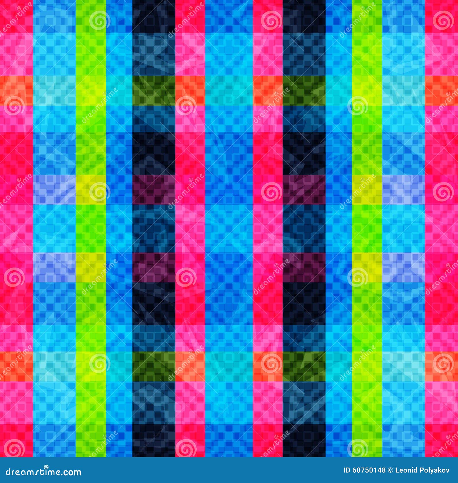 Psychedelic color lines stock vector. Illustration of abstract - 60750148