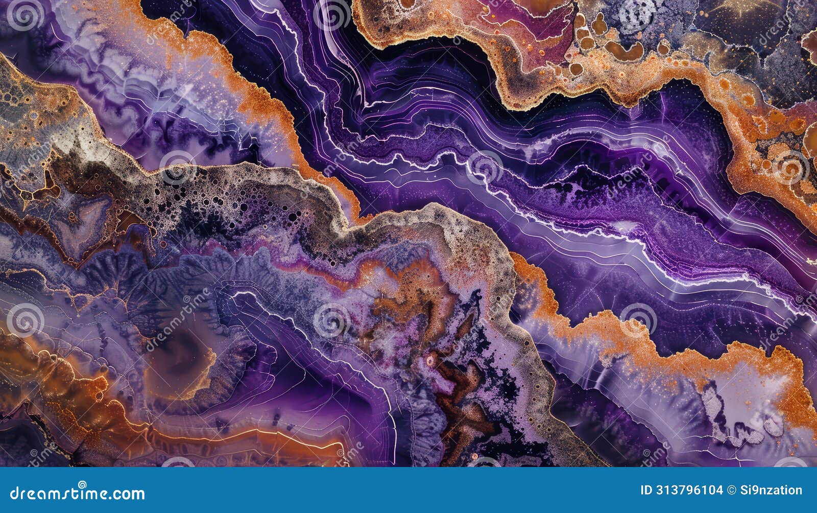 Psychedelic Colored Abstract Wave Art Background by Blending Irregular ...