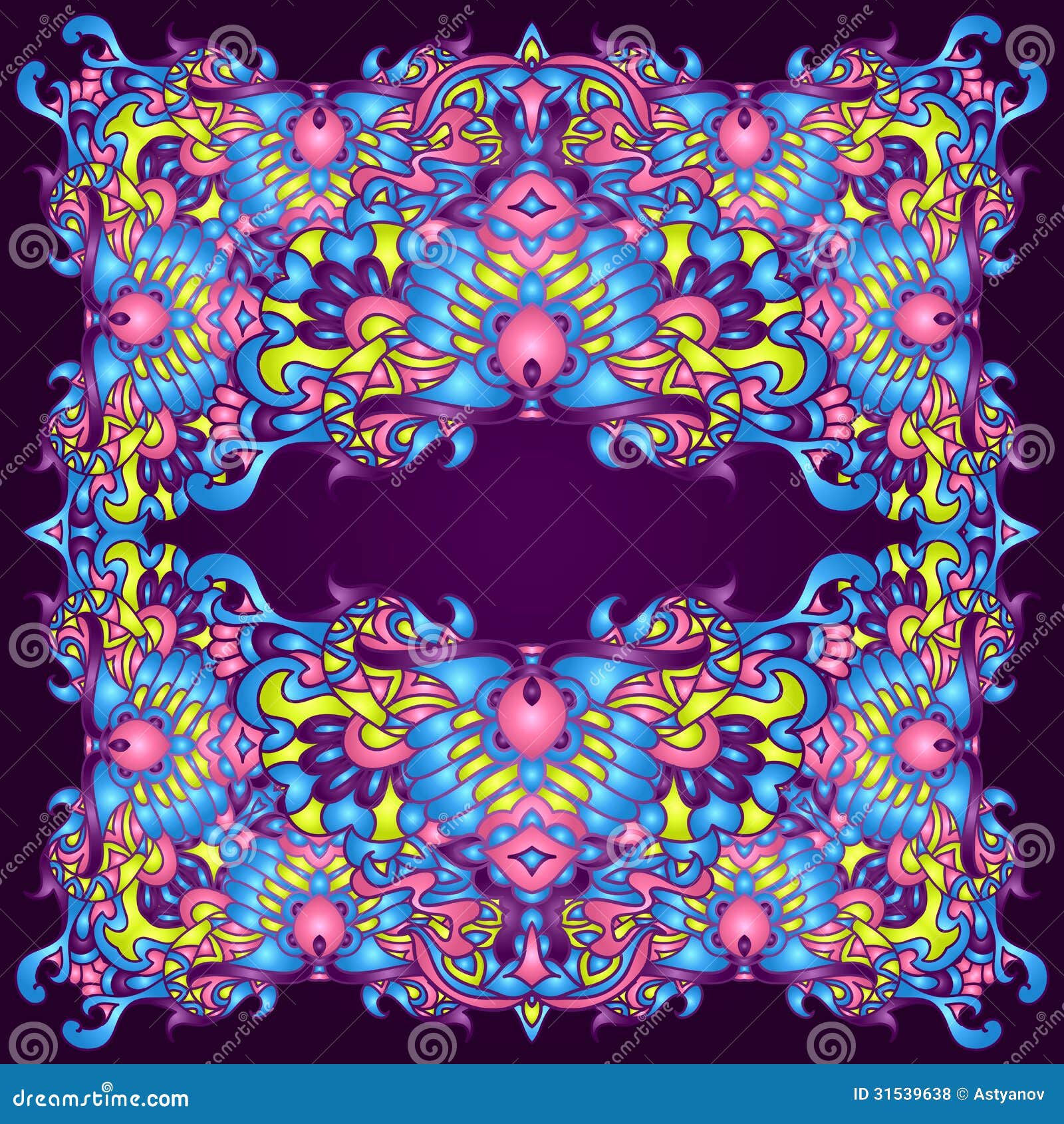 Psychedelic Colorful Abstract Background Frame Stock Vector ... Psychedelic Colorful Abstract Background Frame Stock Vector ...