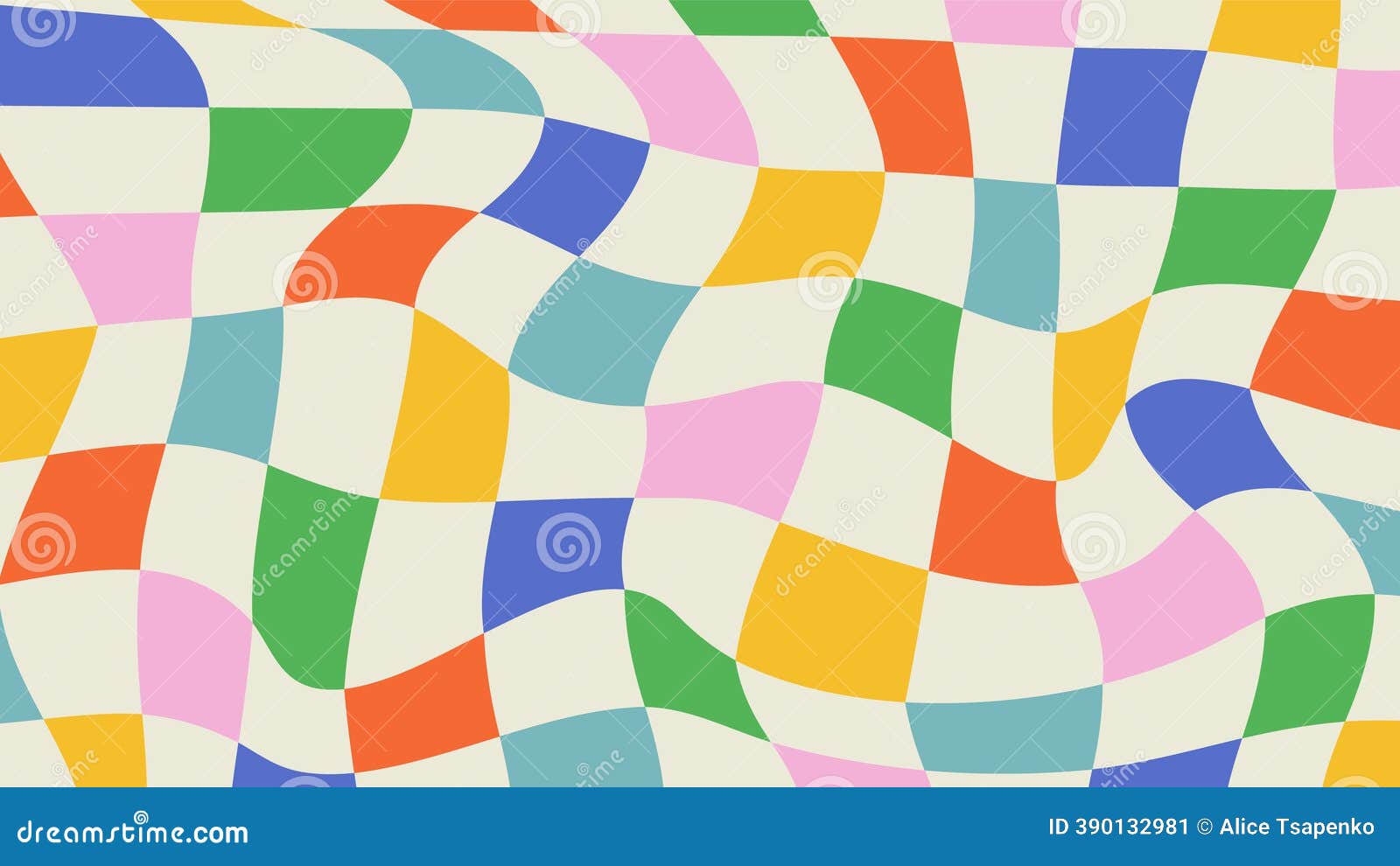 Checkerboard Background With Perspective Effect Royalty-Free Stock ...