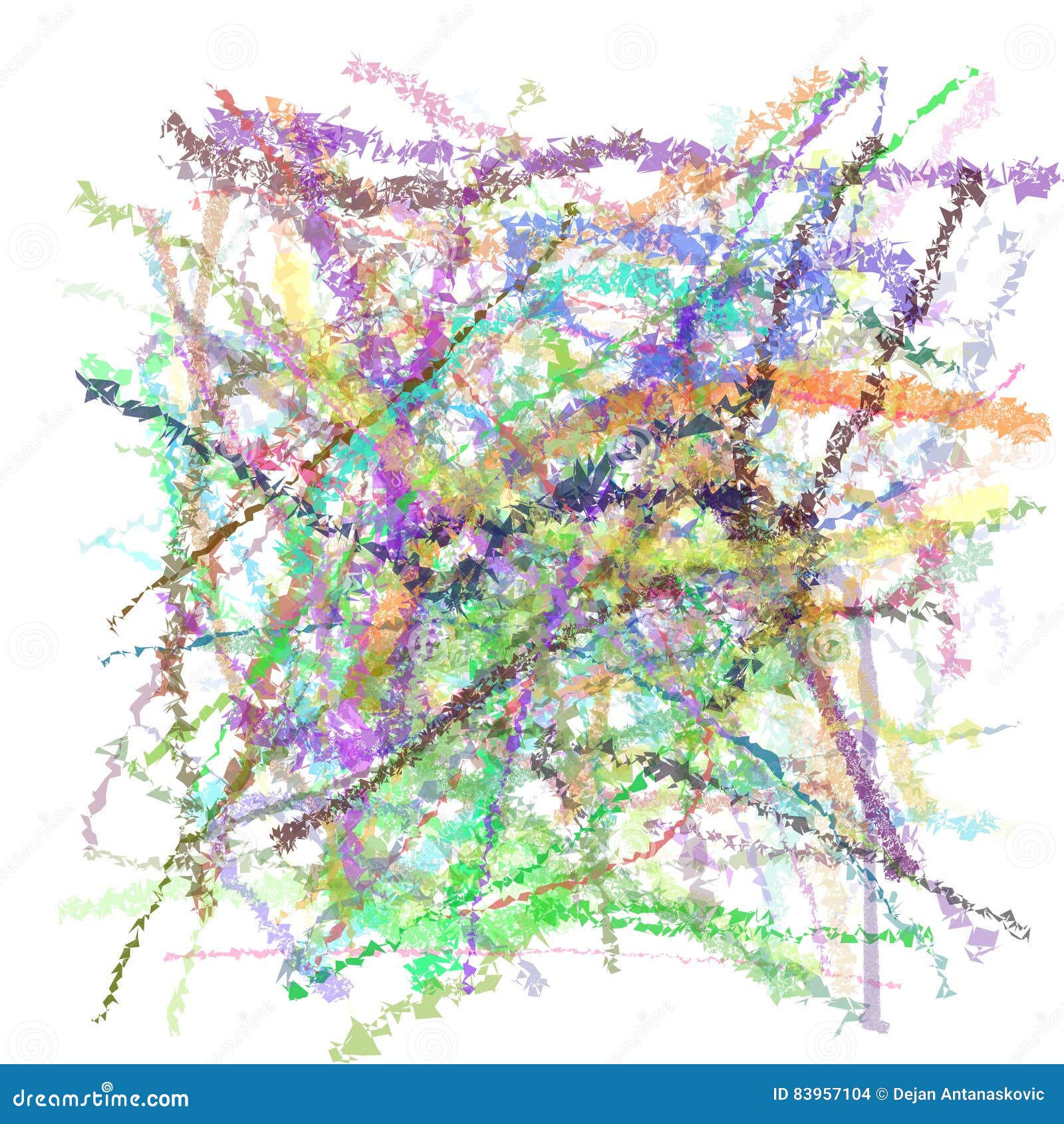 Psychedelic Crayons stock illustration. Illustration of triangle - 83957104