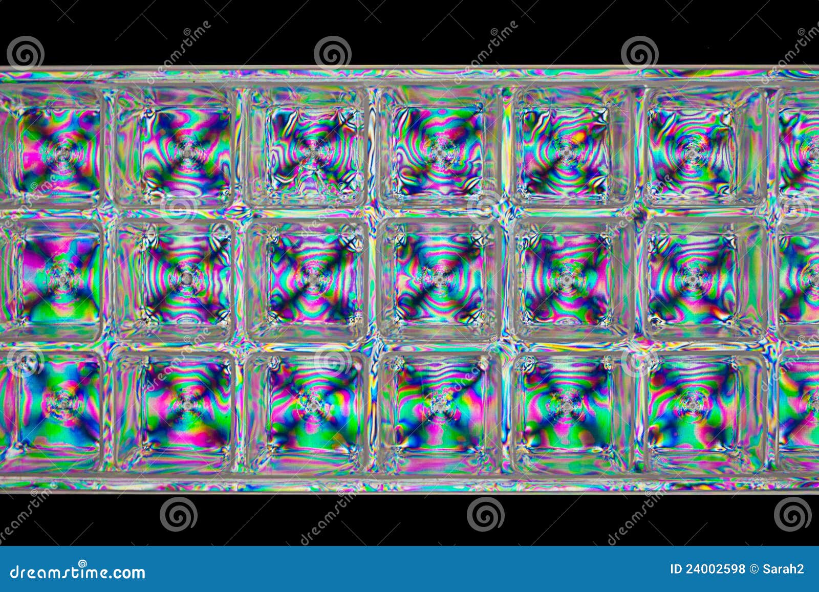 Psychedelic Effect Rainbow Cube Abstract Pattern Stock Photo - Image of ...