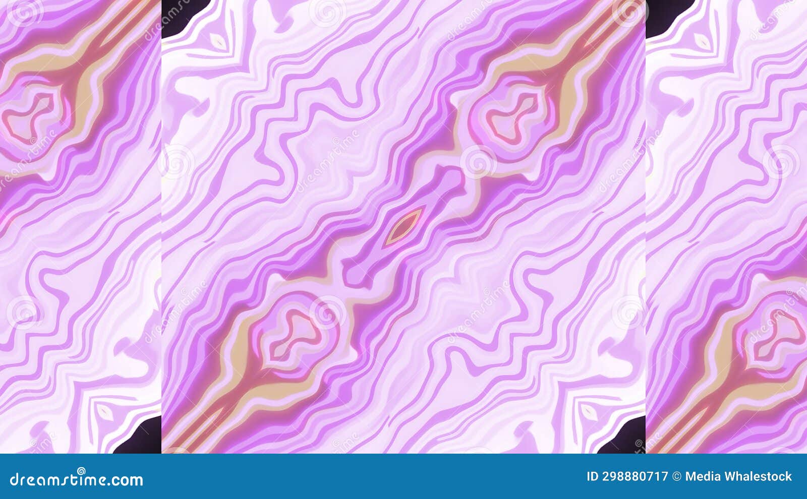 Psychedelic Flashing Pattern of Bright Curved Lines. Motion. Flashing ...