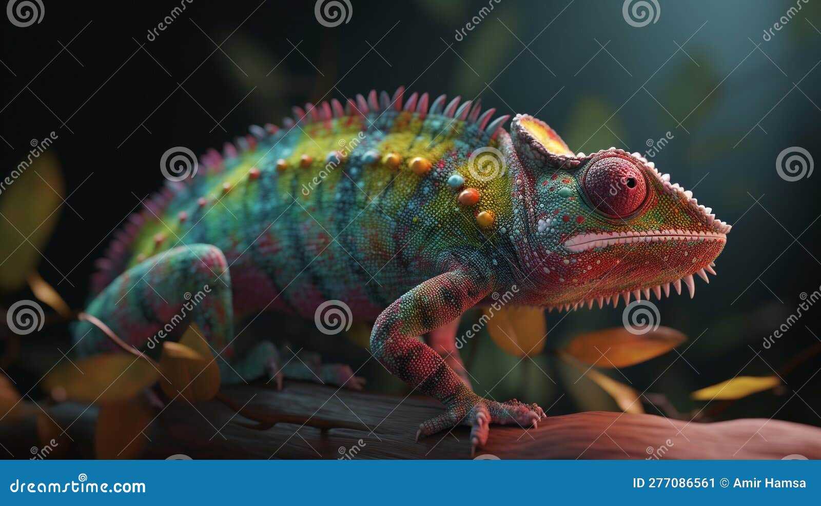 Psychedelic 3D Model Of Vibrant Data Particles Swirling Through An ...