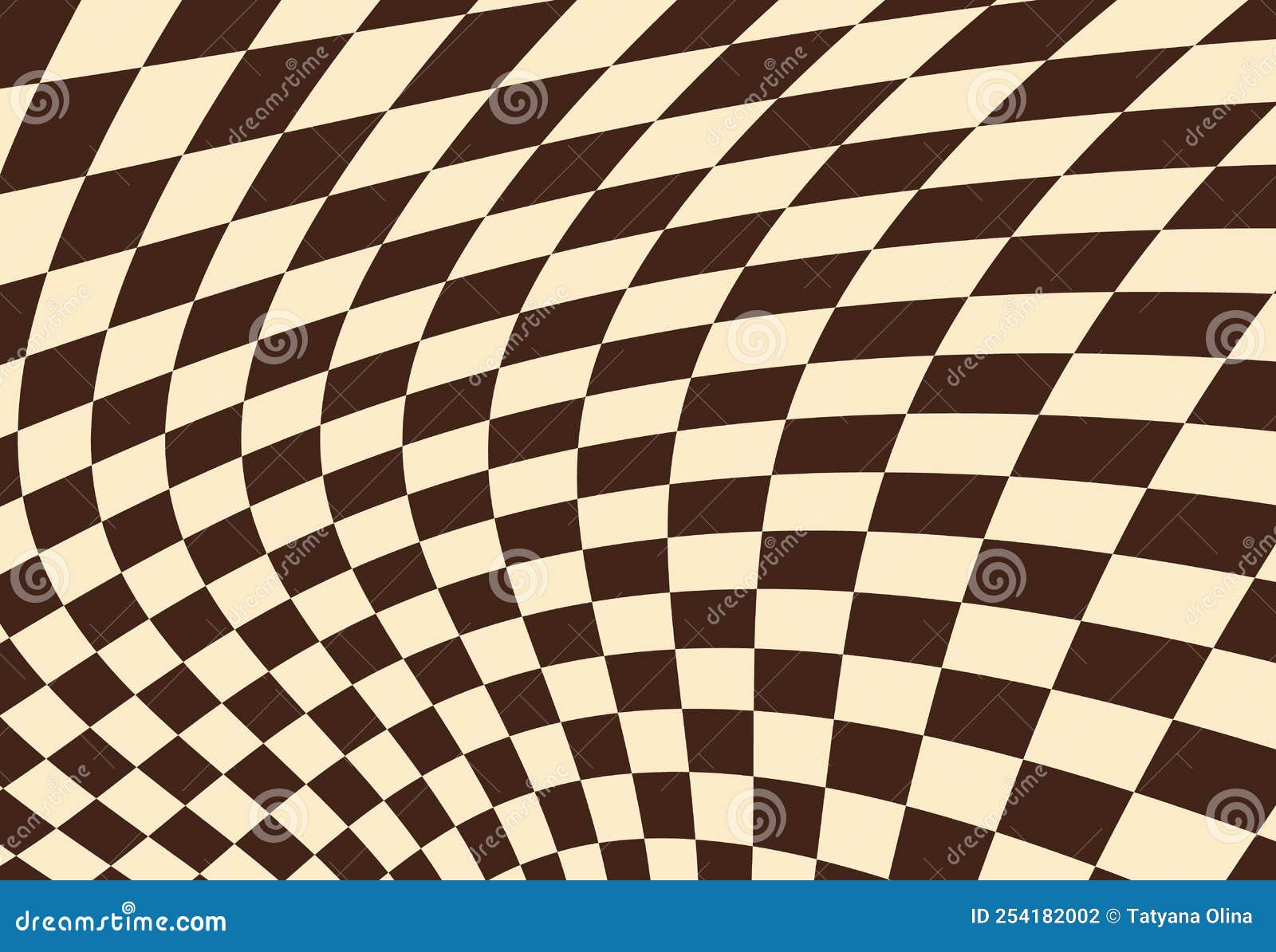 Psychedelic Geometric Pattern with Squares Stock Vector - Illustration ...