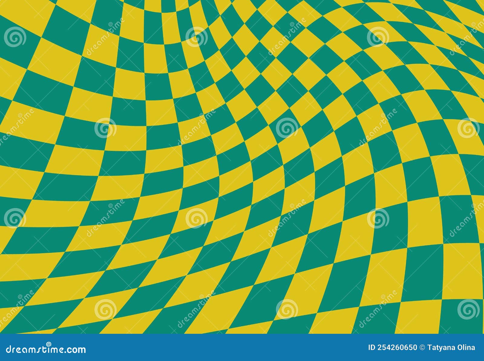 Psychedelic Geometric Pattern with Squares Stock Vector - Illustration ...