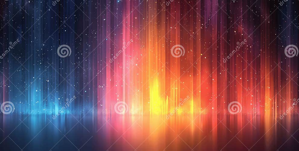 Psychedelic Gradient Background for Music and Dance Events Stock ...