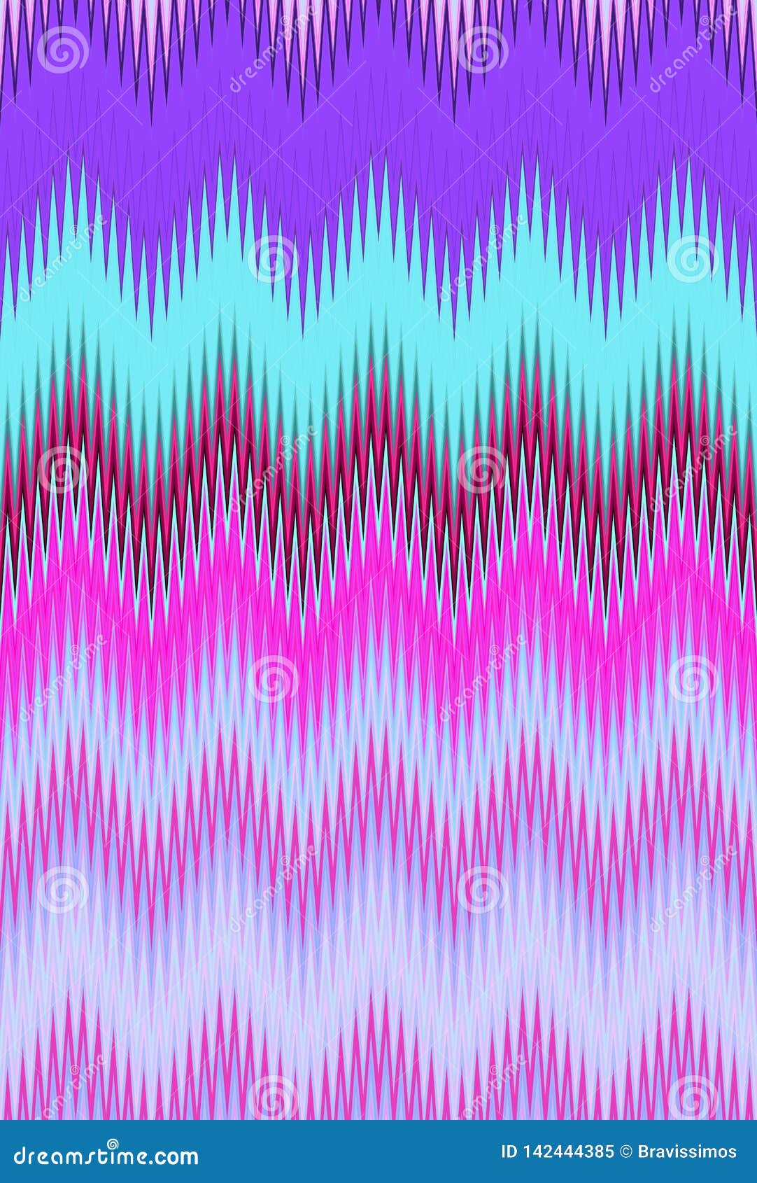 Psychedelic Hallucination Hallucinogenic Chevron Zigzag. Geometric ...