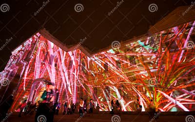 Psychedelic Light Show editorial photography. Image of motion - 10128867