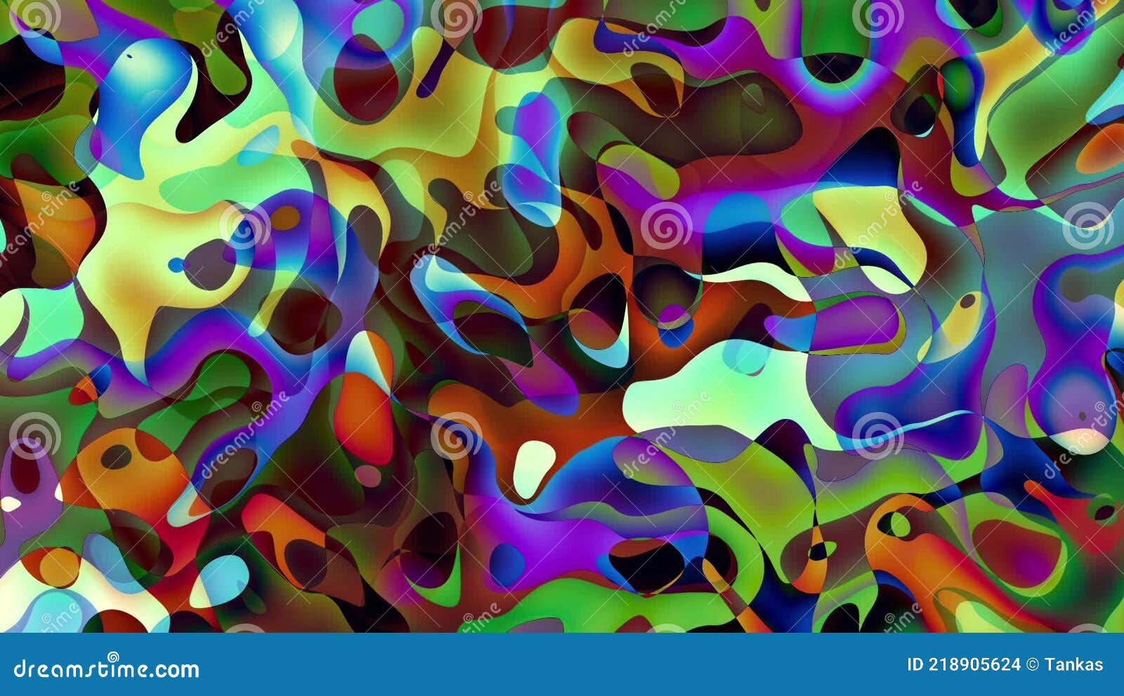 Psychedelic Moving Background Stock Footage - Video of vibrant, concept ...