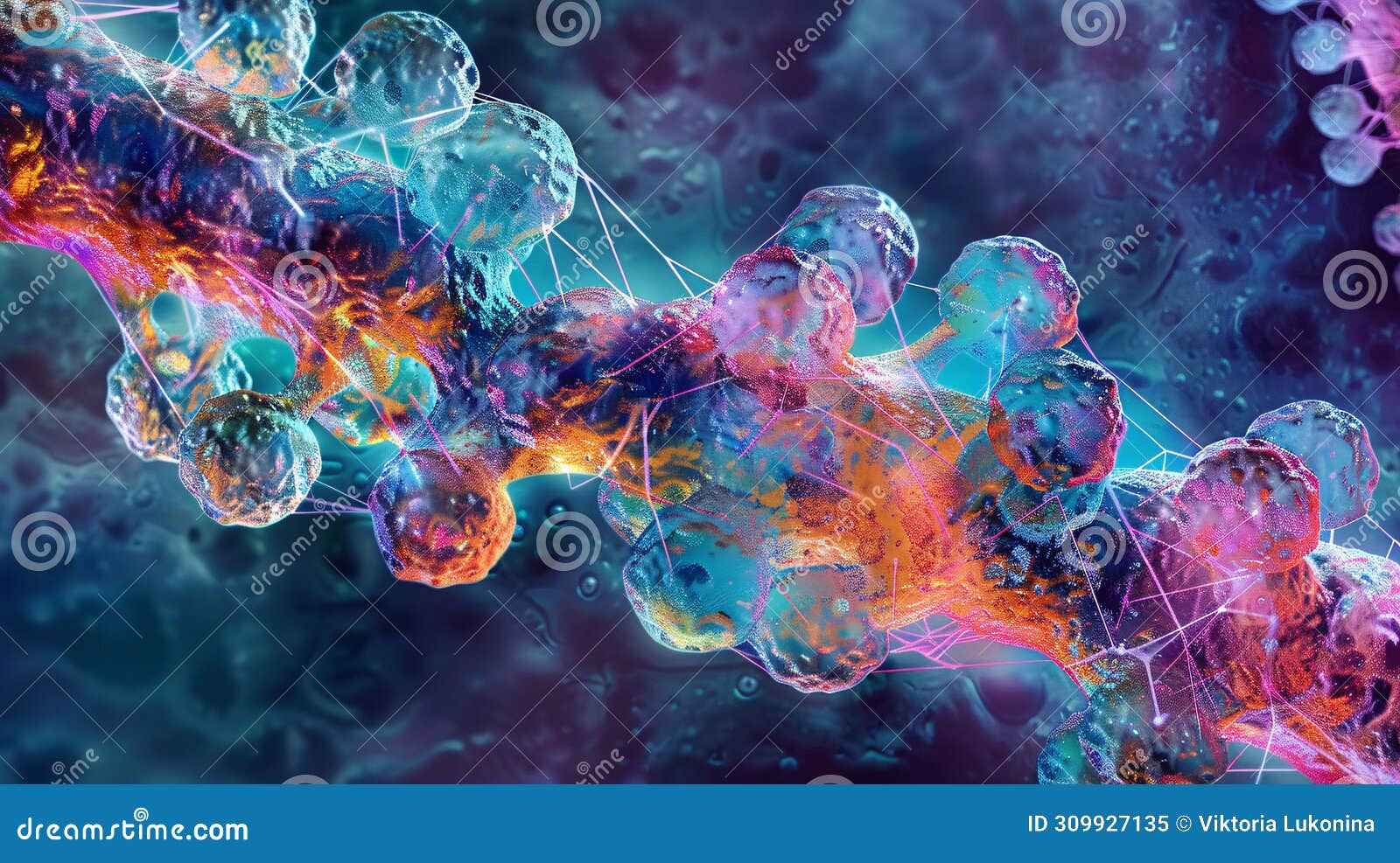 Psychedelic Neural Pathways Stock Image - Image of education, pathways ...