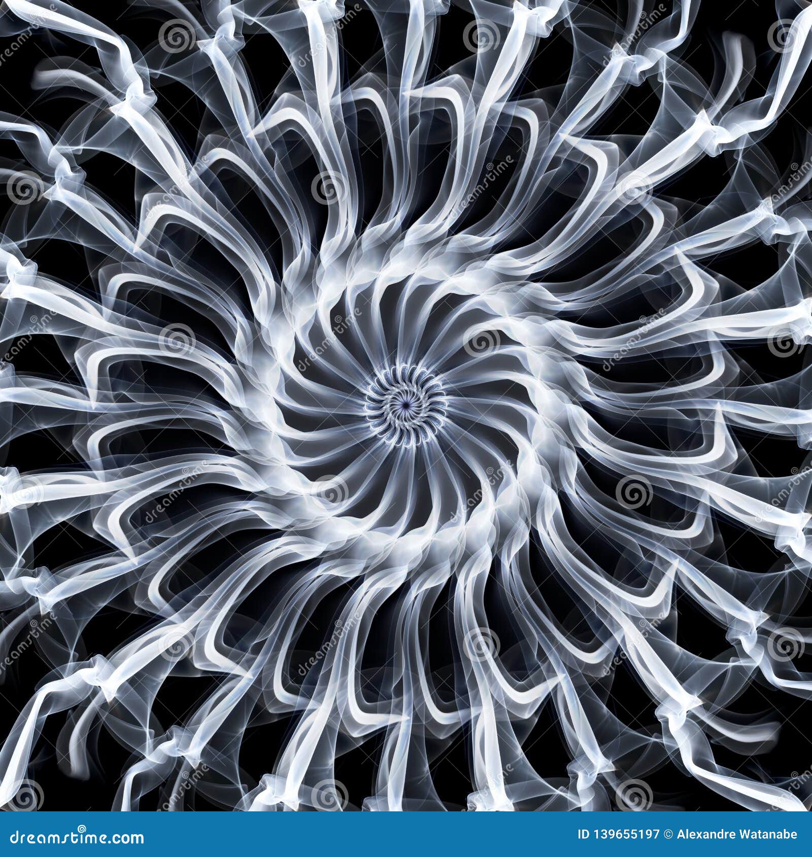 Psychedelic Optical Spin Illusion Background Stock Illustration - Illustration of vortex, spiral ...