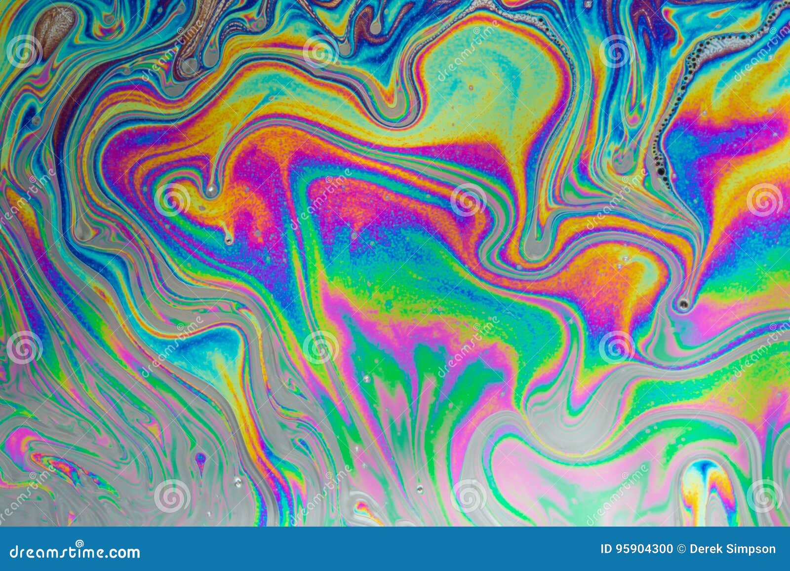 Vivid Multicolored Trippy Abstract Background Stock Photo - Image of ...
