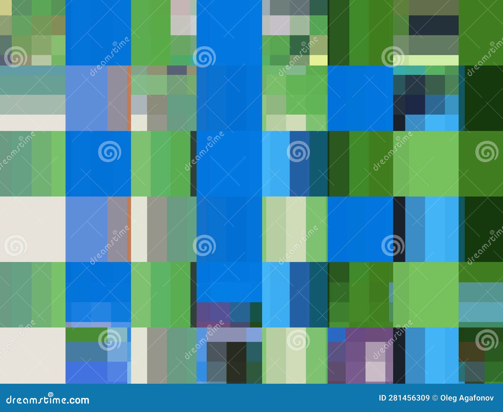 Pixels Textured Banner. Abstract Colorful Pixel Background. Old Video ...