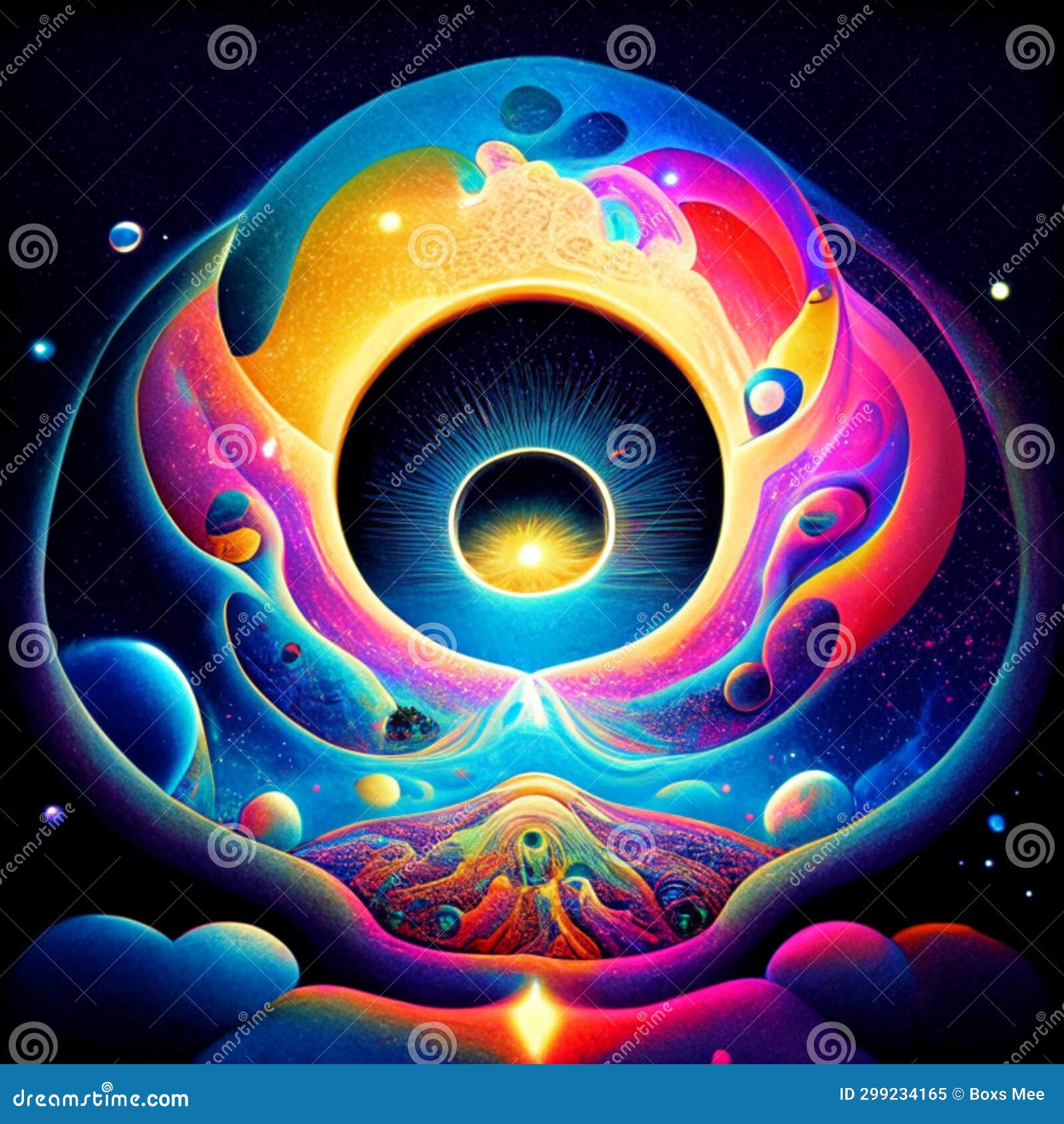 Psychedelic Psychedelic Abstraction. Abstract Psychedelic Background ...