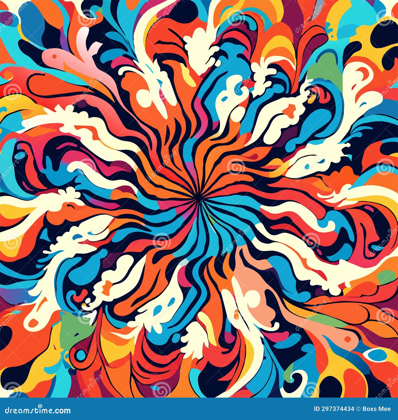 Psychedelic Psychedelic Background. Psychedelic Psychedelic Pattern ...