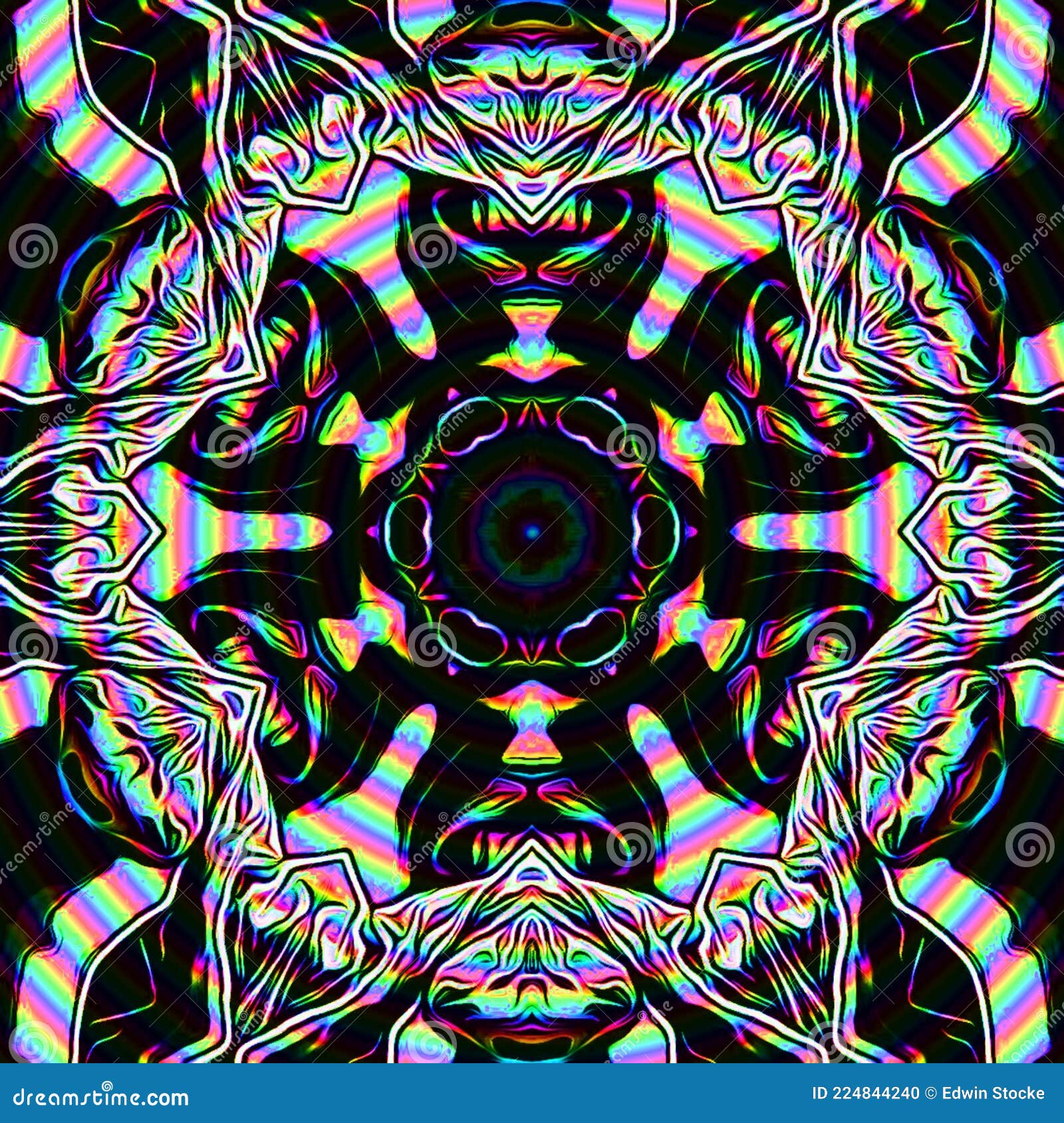 Psychedelic Radiation Revolution Stock Illustrations – 1 Psychedelic ...