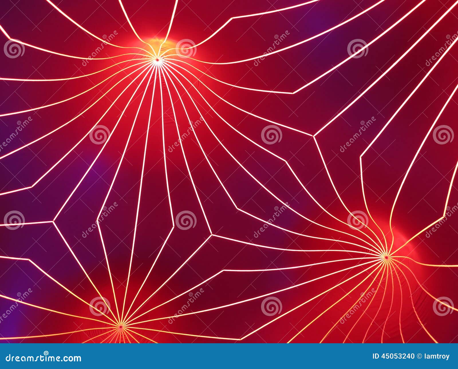 Psychedelic red tent. stock photo. Image of light, roof - 45053240