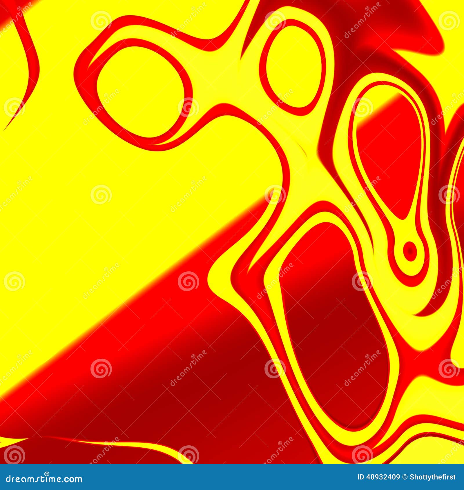 Psychedelic Scream stock illustration. Illustration of curved - 40932409