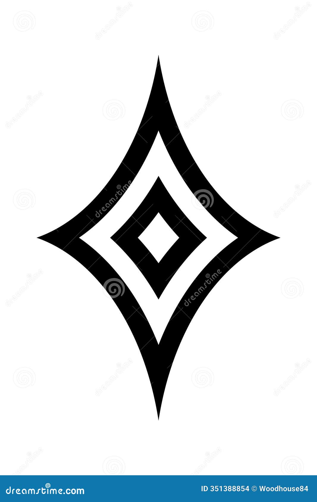 Psychedelic Shiny Star Optical Illusion Stock Illustration ...