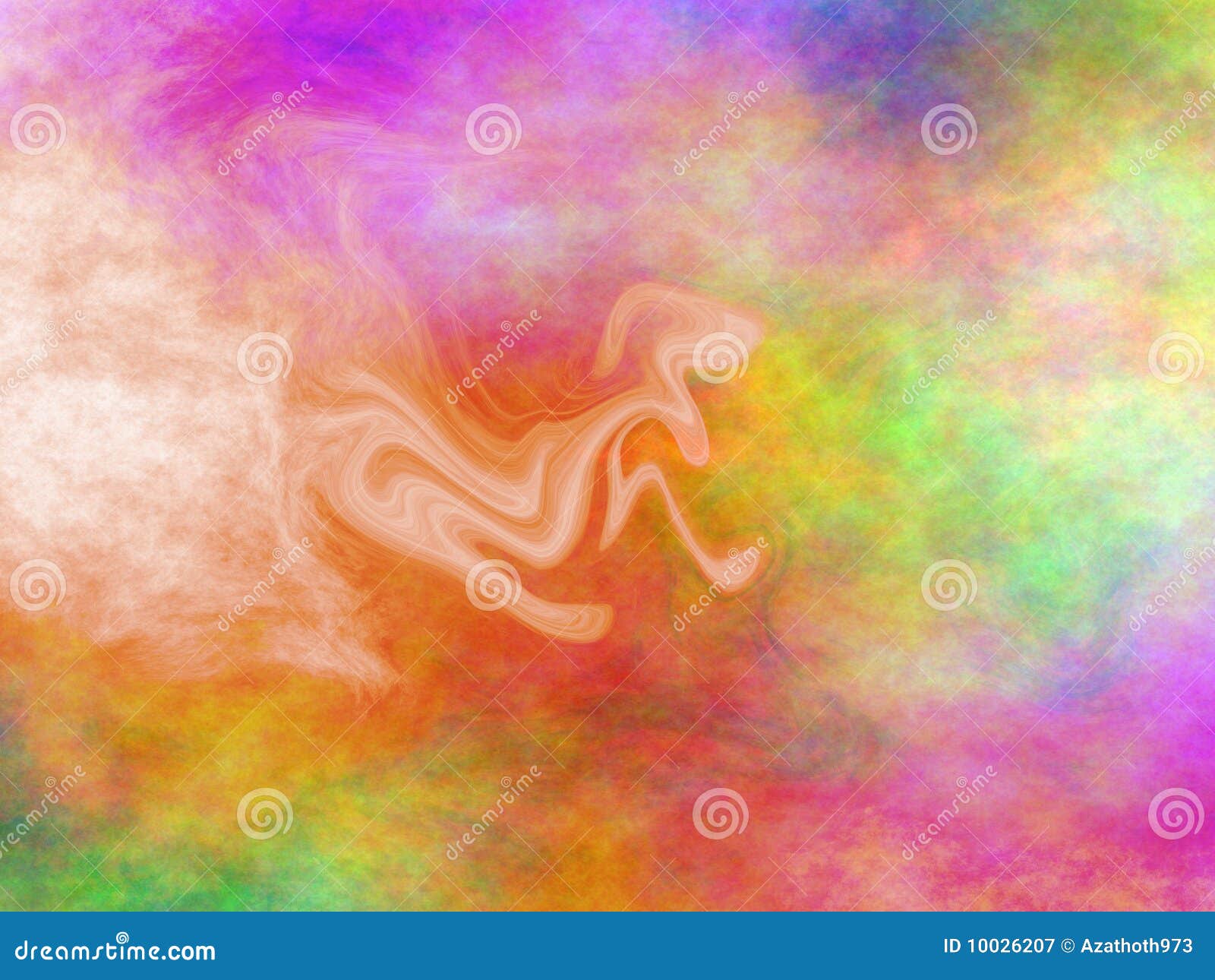 Psychedelic Smoke stock illustration. Illustration of pattern - 10026207