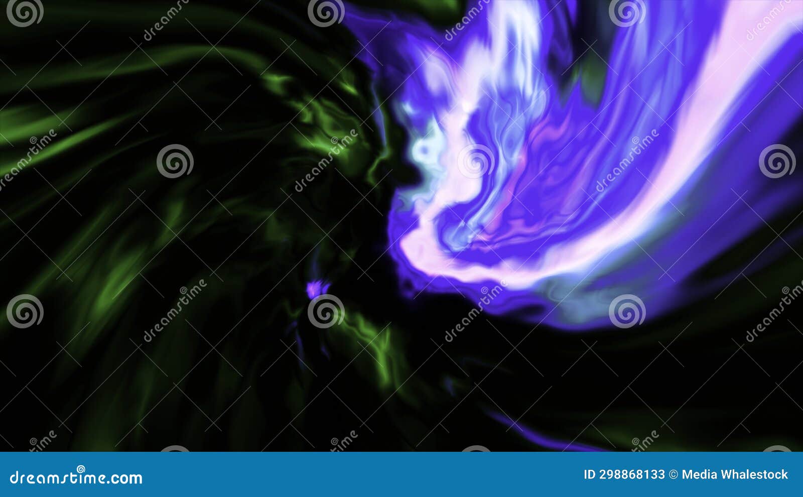 Psychedelic Spinning and Flowing Spiral. Motion. Rotating Neon ...