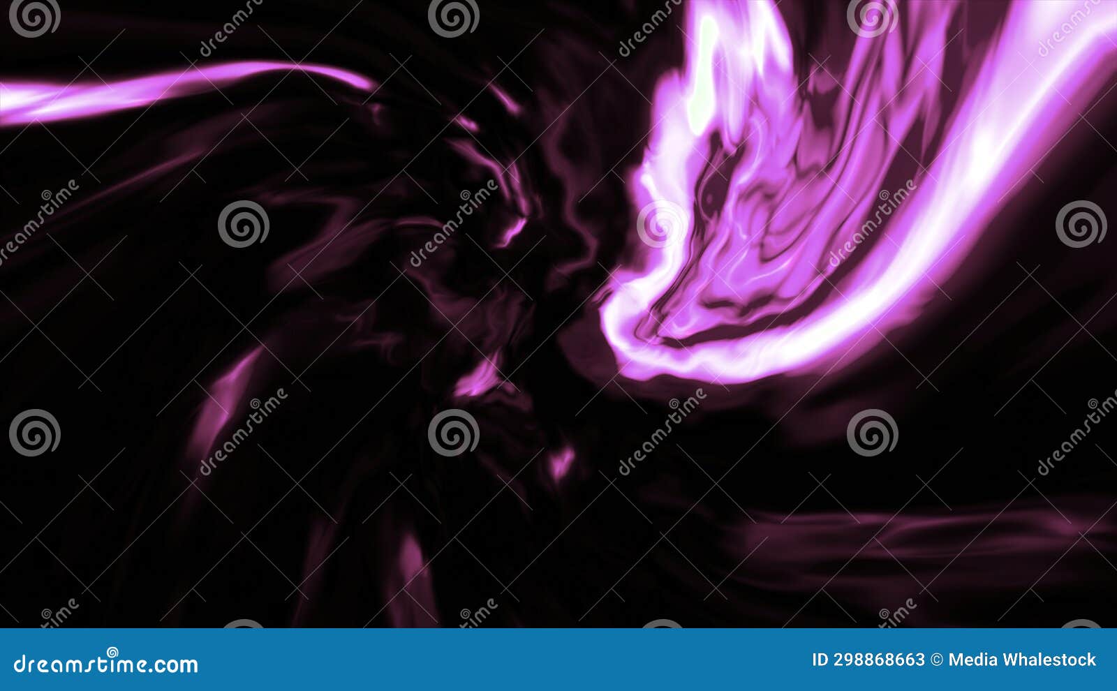 Psychedelic Spinning and Flowing Spiral. Motion. Rotating Neon ...